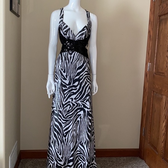 Masquerade | Dresses | Zebra Prom Dress | Poshmark